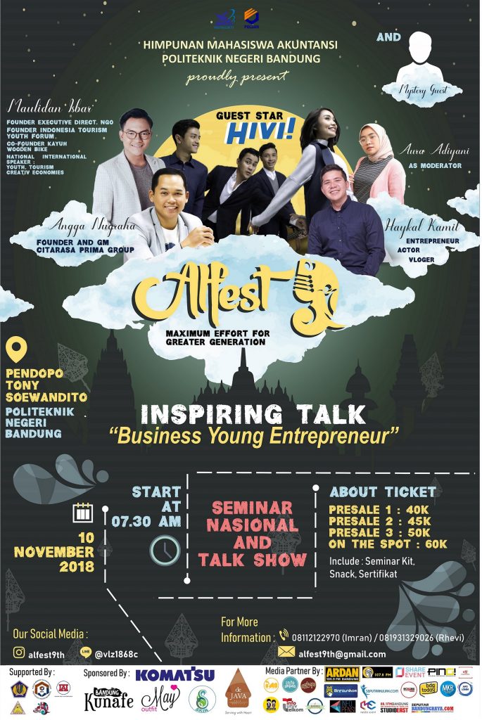 ALFEST 9 : MAXIMUM EFFORT FOR GREATER GENERATION – Politeknik Negeri ...
