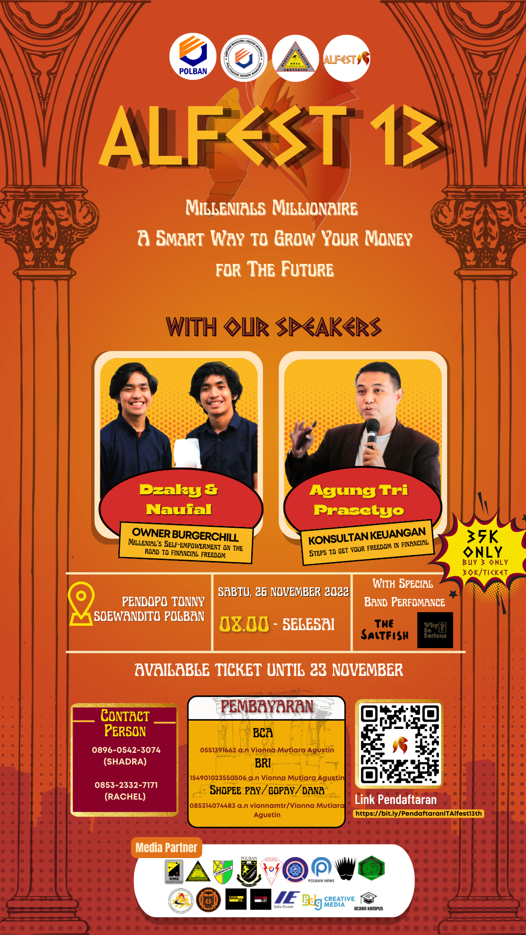 26 November 2022 : ALFEST 13 – Politeknik Negeri Bandung